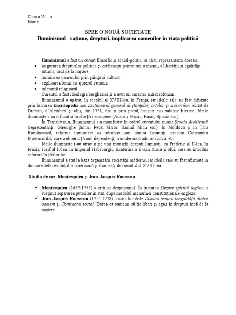 Iluminismul | PDF