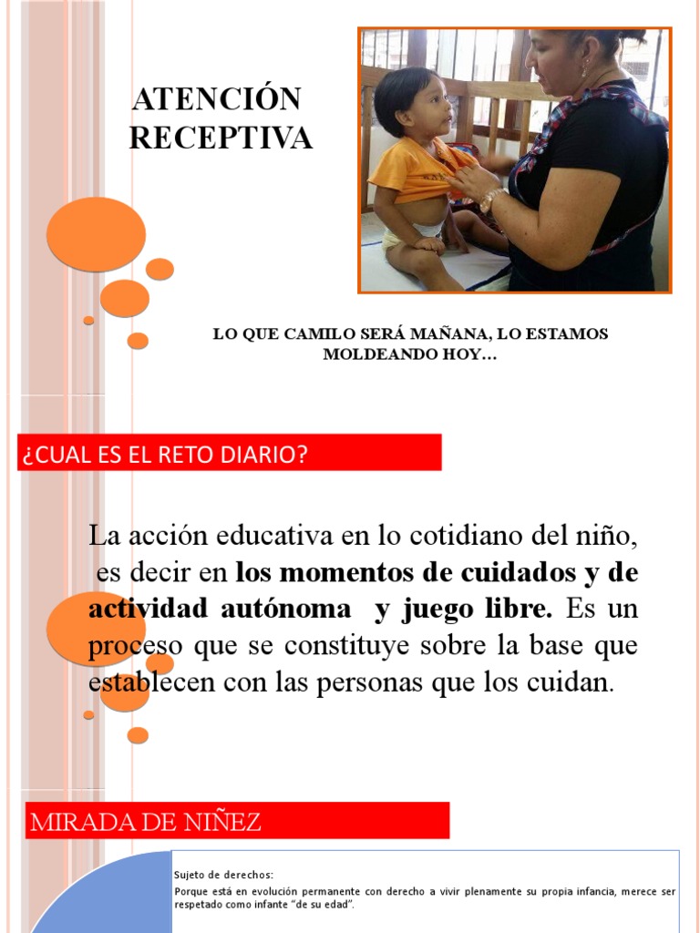 Atención Receptiva | PDF | Adultos | Infancia