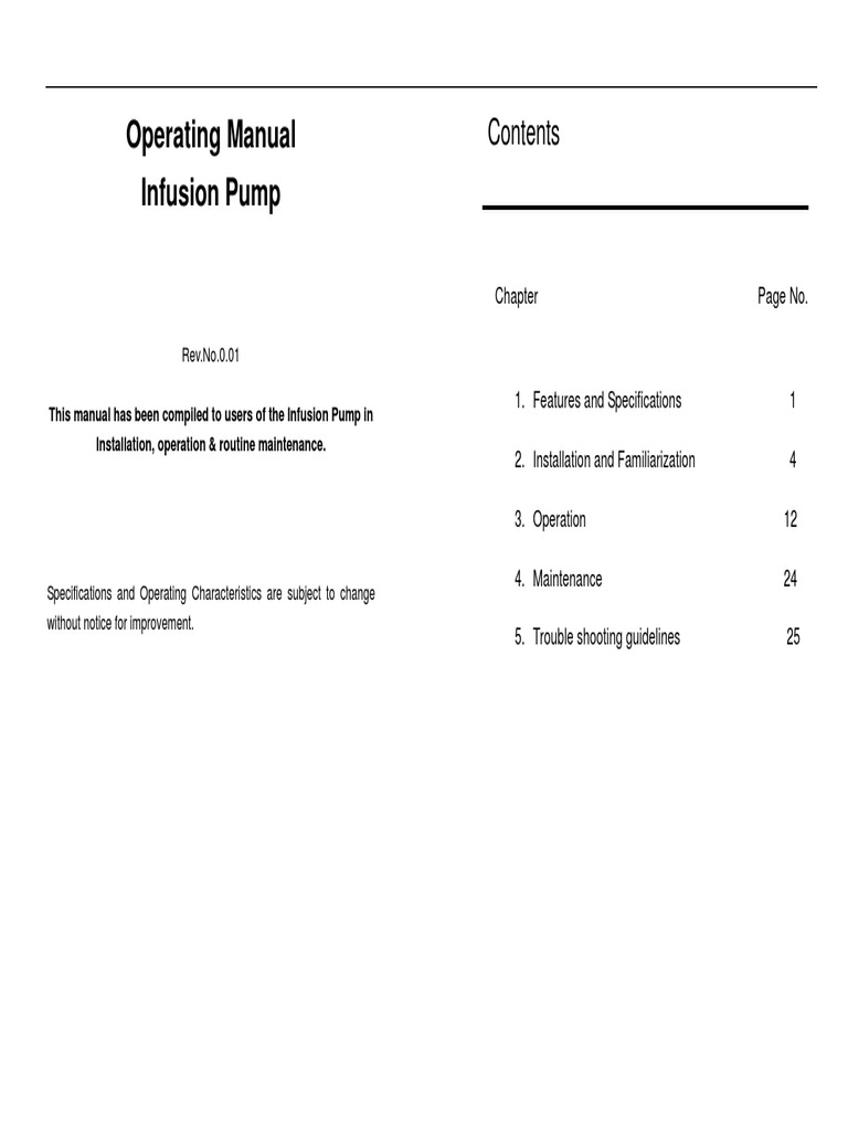 Jianyuan Medical Technology Co LTD JSB 1200 Operations Manual | PDF | Intravenous Therapy | Pump