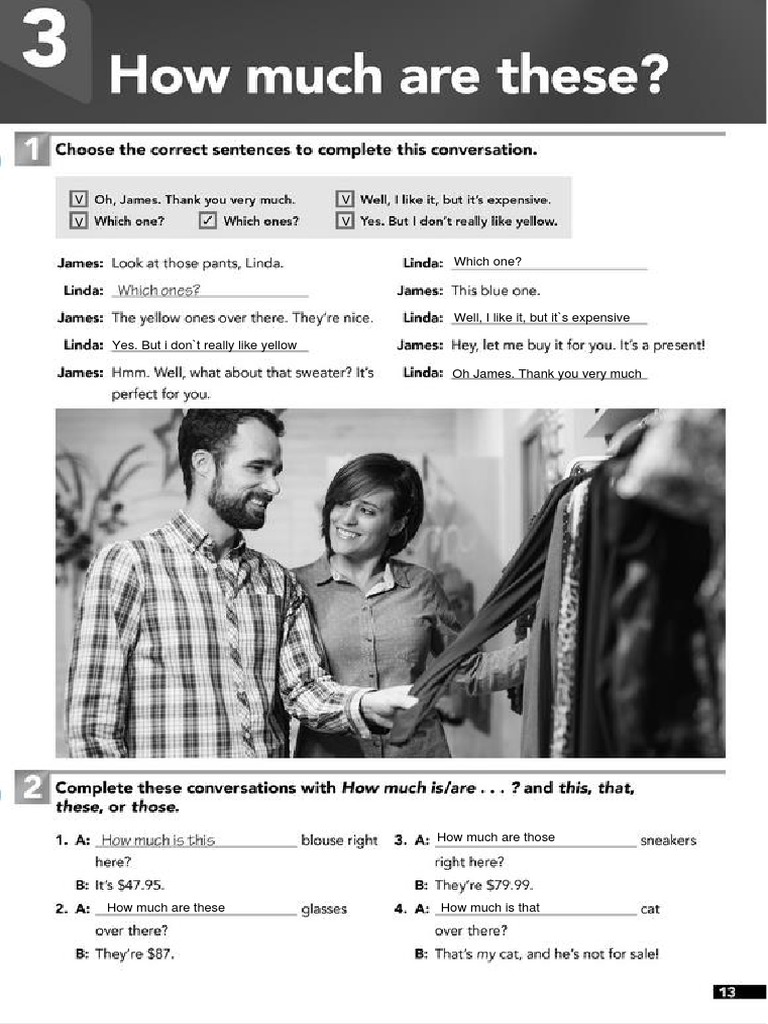 U. 3. Demonstratives One, Ones - 2 | PDF