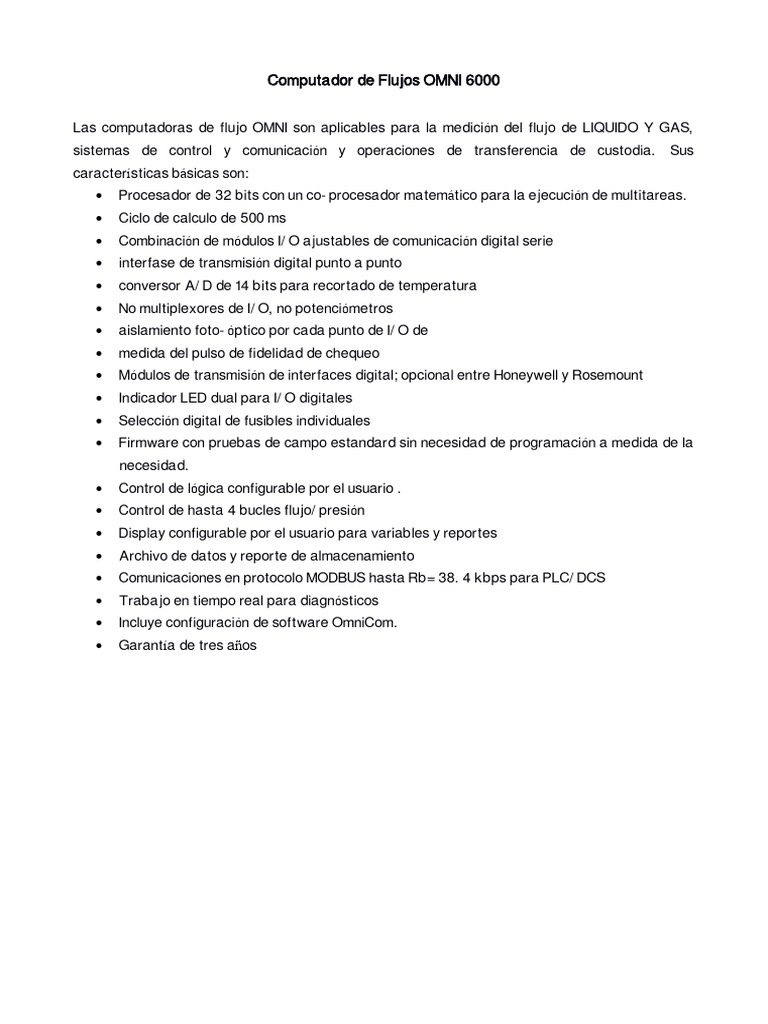 Omni 6000 | Descargar gratis PDF | Memoria de acceso aleatorio ...