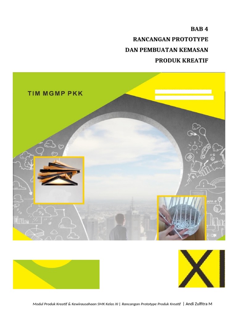 Bab 4. Rancangan Prototype Dan Pembuatan Kemasan Produk Kreatif | PDF