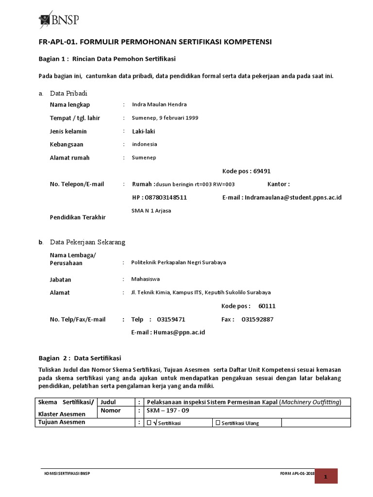FR-APL-01.2018 - Final | PDF