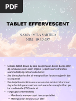 TABLET EFFERVESCENT, Isap DLL | PDF