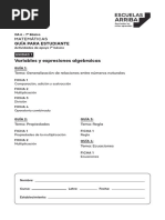 Spotify Matemático Ficha de Trabajo | PDF