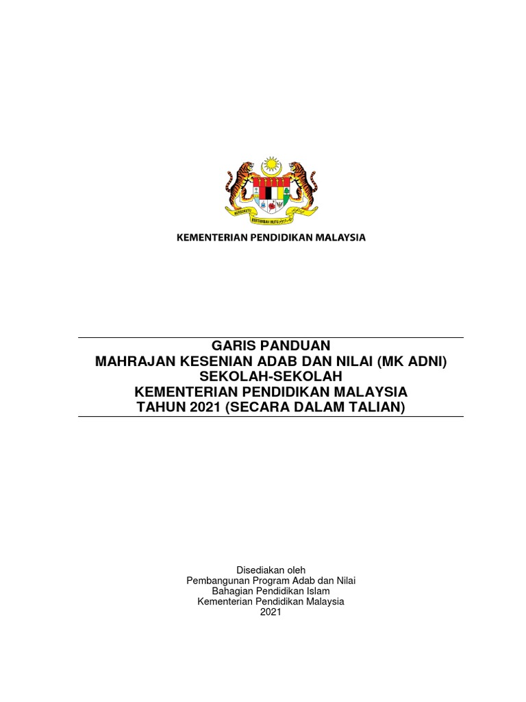 Sajak Syair PADNI 2021 | PDF