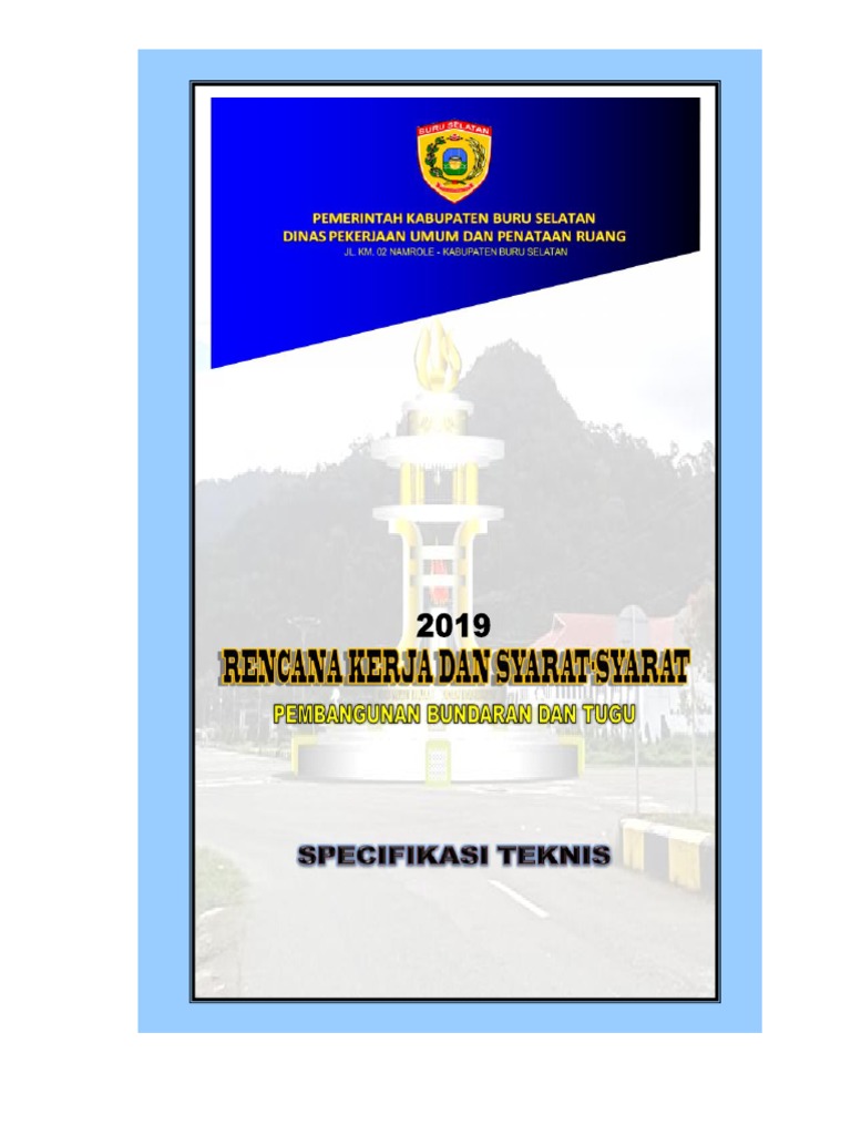 Rks. Bundaran Dan Tugu Bursel | PDF