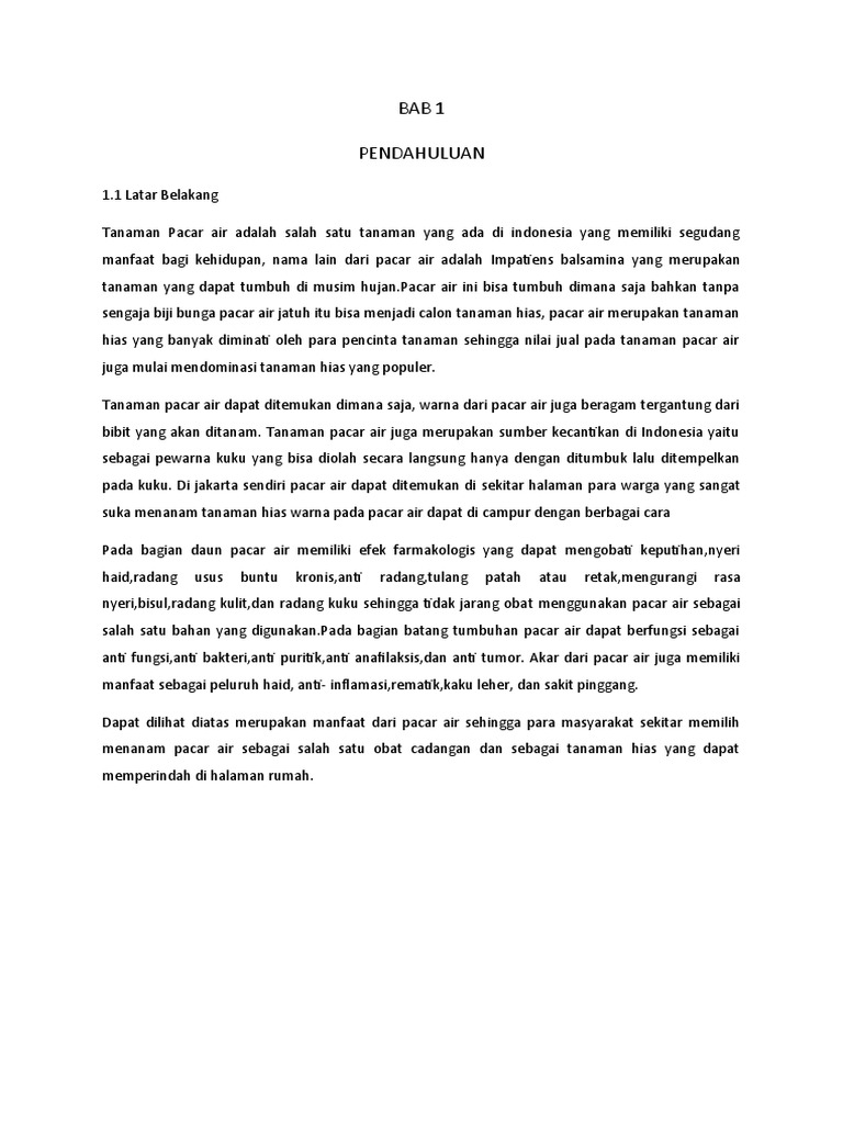 Proposal Budidaya Tanaman Hias | PDF