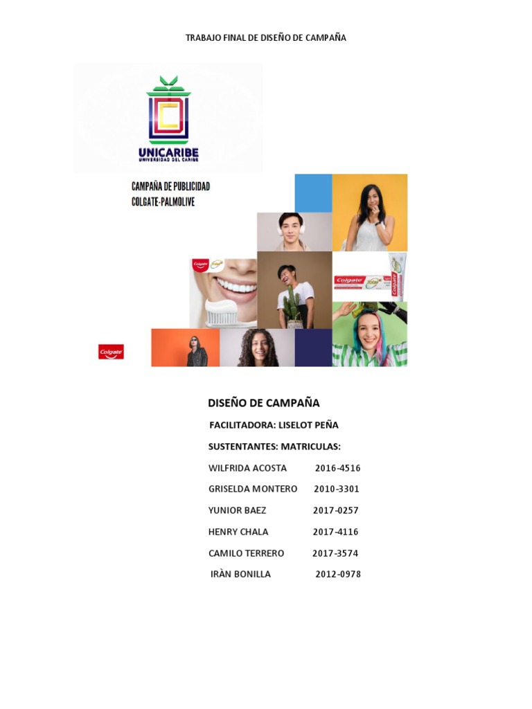Estrategias Publicitarias para Colgate | PDF | Business | Publicidad