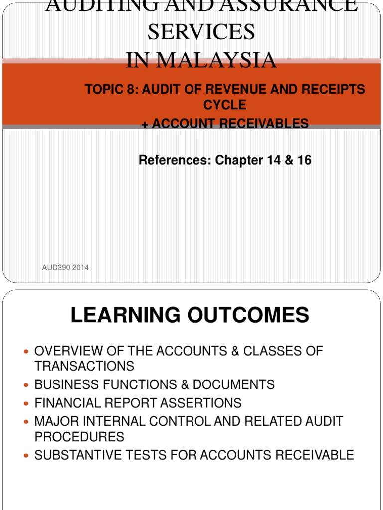Audit of Revenue Receipt Cycle | PDF | Receipt | Bad Debt