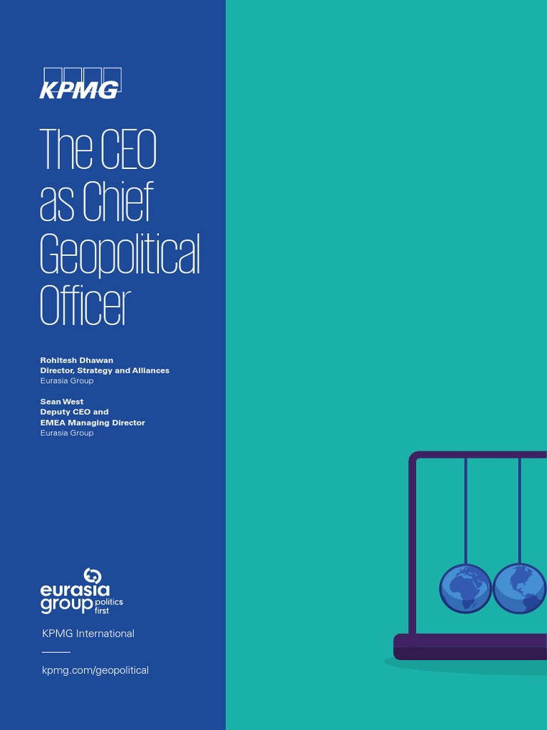 The Ceo As Chief Geopolitical Officer: KPMG International | PDF ...