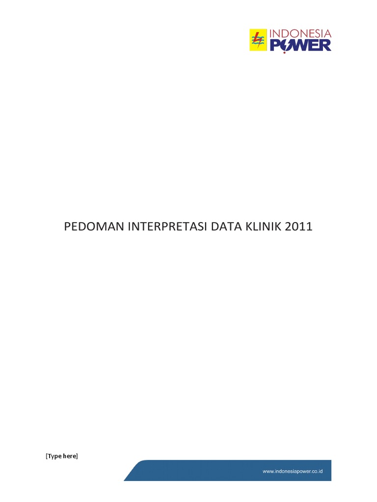 Pedoman Interpretasi Data Klinik | PDF