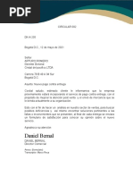 Ejemplo de Circular Informativa | PDF | Business