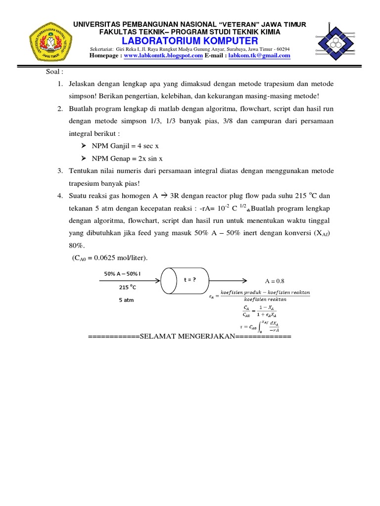 Soal Lapres Modul 6 | PDF | Metode & Bahan Ajar | Sains & Matematika