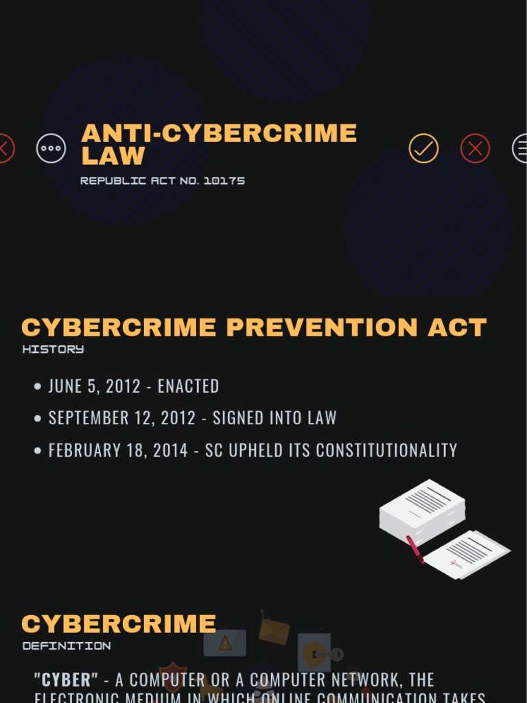 RA 10175 Anti-Cybercrime Law (Dungo, Paula Benilde) | PDF | Defamation ...