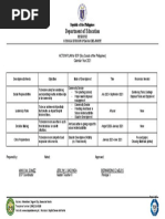 BSP PROGRAM OF ACTIVITIES Simple | PDF | Outdoor Recreation ...