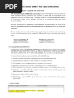 CHSP Template Comprehensive | PDF | Occupational Safety And Health ...