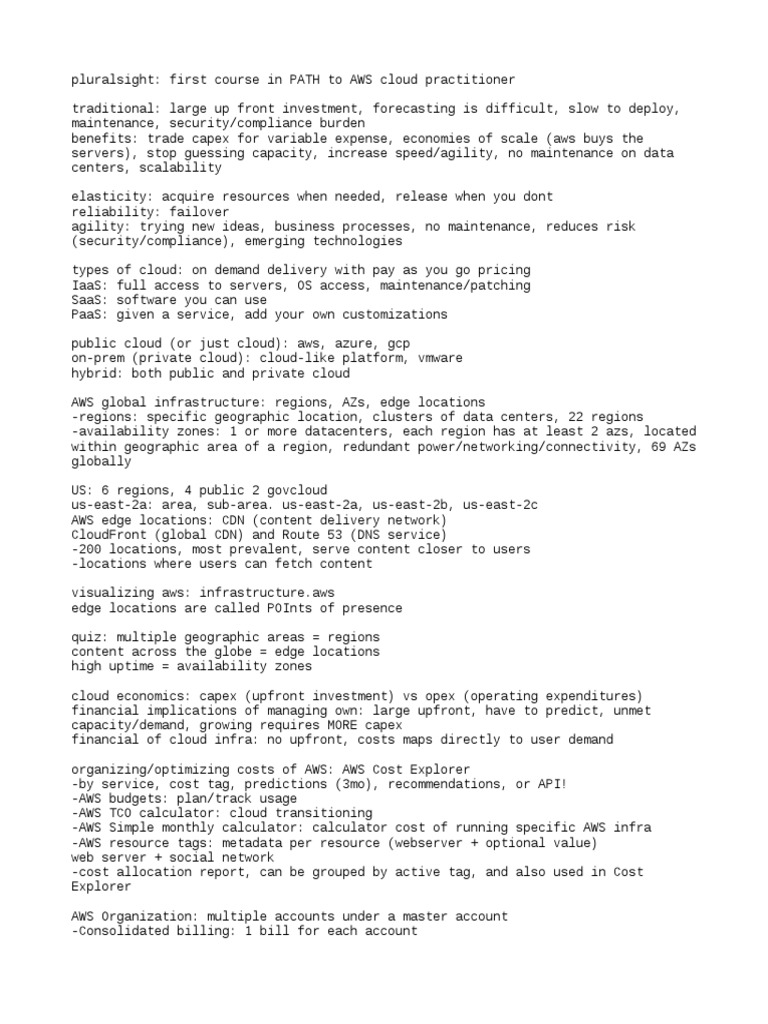 Understanding AWS Core Services | PDF | Cloud Computing | Amazon Web ...