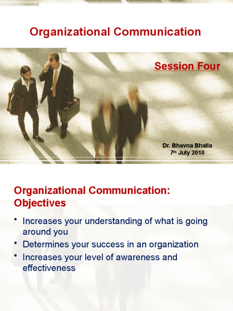Organizational Communication | PDF