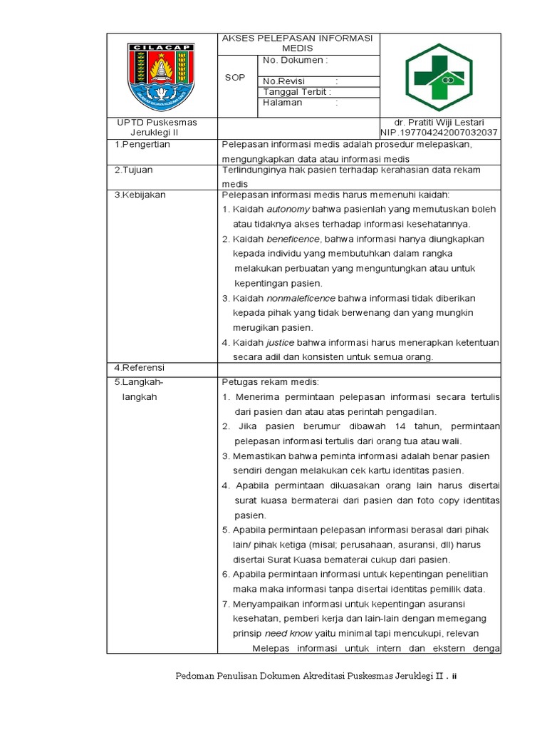 Contoh Sop | PDF | Hukum