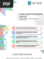 Kebijakan P2PTM Kemenkes | PDF