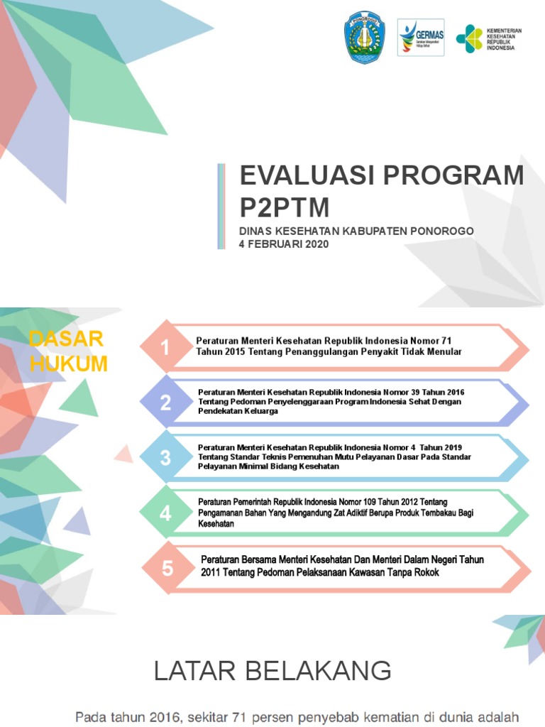 Monev P2PTM 04022020 | PDF