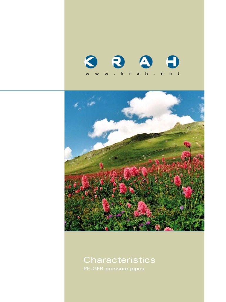 Characteristics: PE-GFR Pressure Pipes | Download Free PDF | Pipe ...