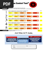 Asthma Control Test | PDF