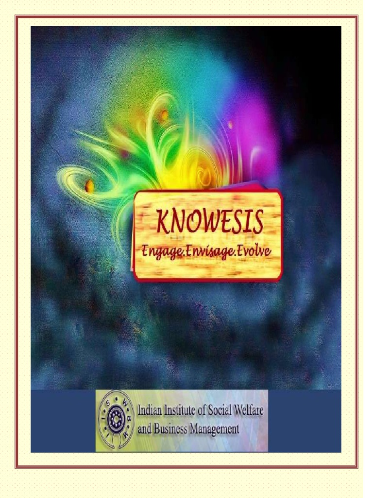 Knowesis - Iiswbm | PDF | Grameen Bank | Digital Marketing