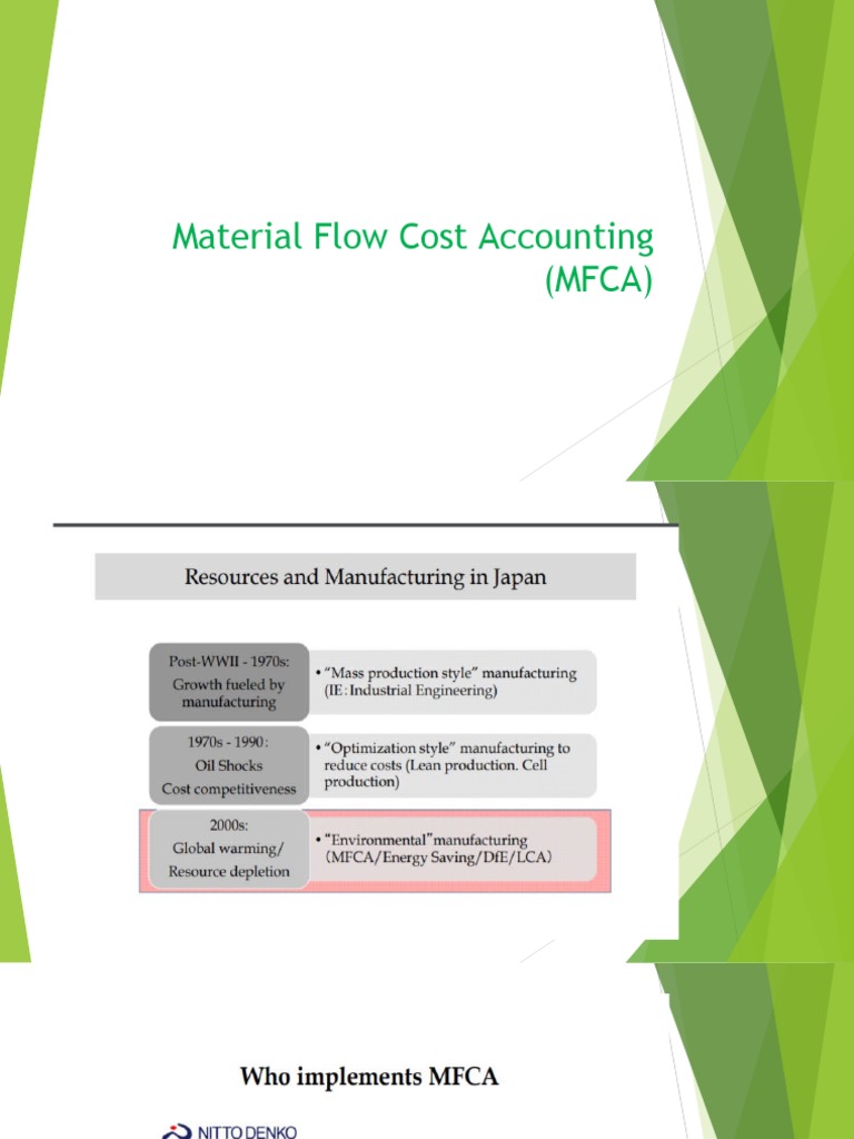 MFCA for Cost and Efficiency Boost | PDF | Expert | Cost