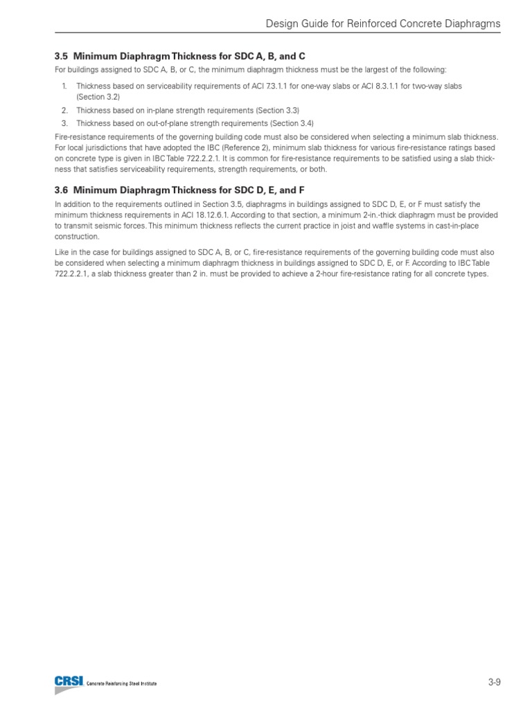 CRSI Manual To Design RC Diaphragms - Part6 | Download Free PDF ...