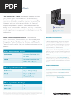 UC-CX100-T: Crestron Flex Advanced Video Conference System Integrator ...