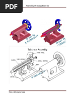 Screw Jack Assembly Drawing Project | PDF