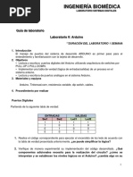 Laboratorio 14 - Configuracion y Programacion en Arduino | PDF | Diodo emisor de luz | Arduino