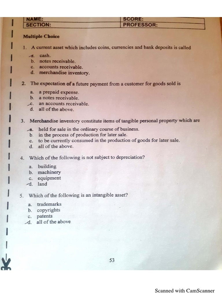 Question and Answers (Abm) | PDF