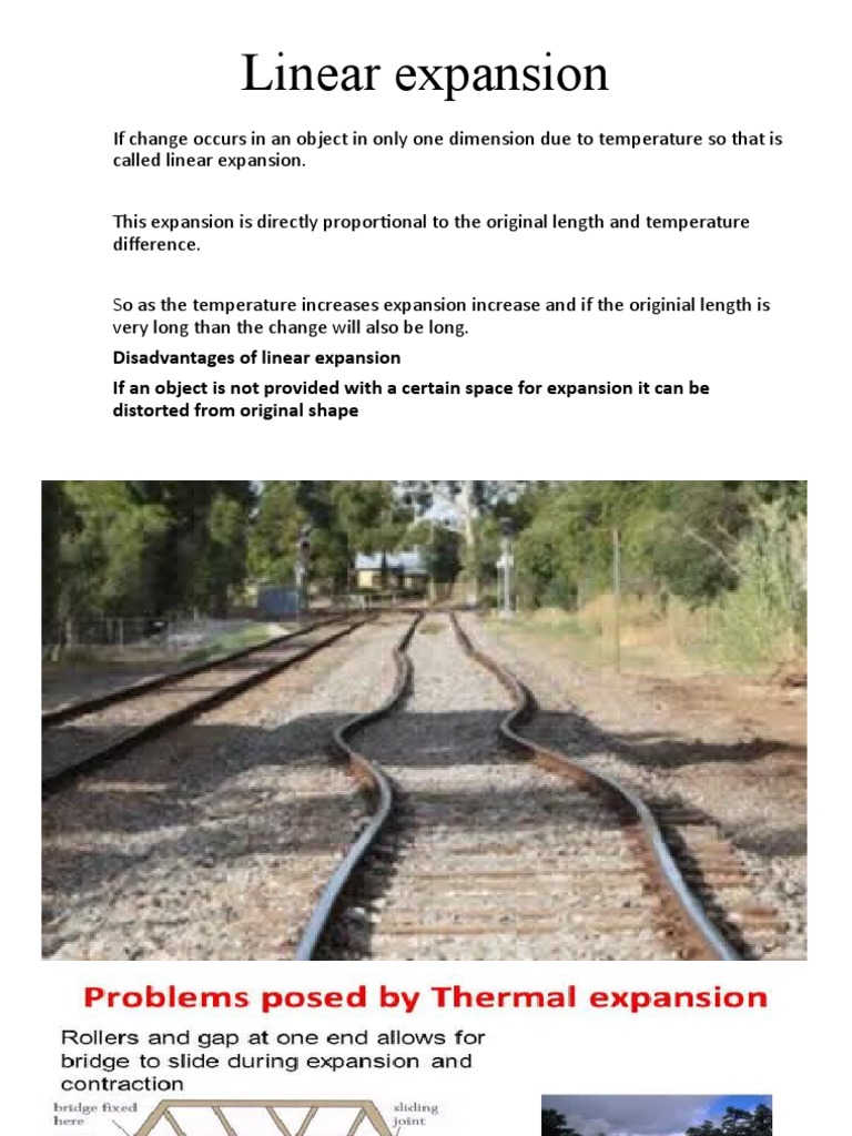 Linear Expansion | PDF