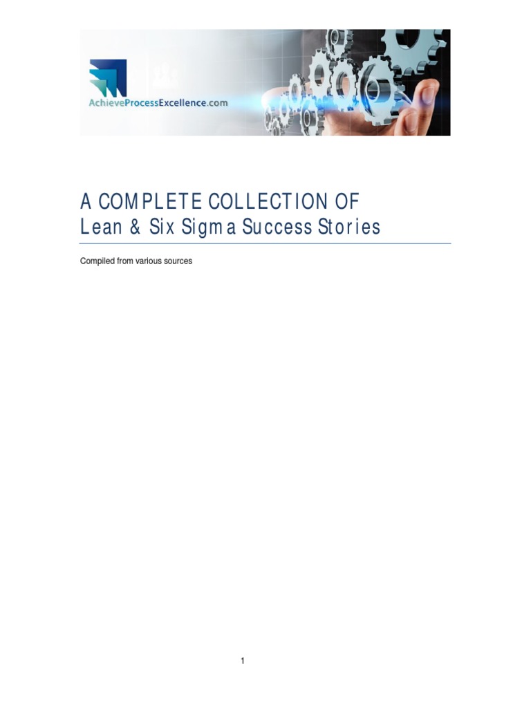 Continuous Improvement Success Stories by Industry | PDF | Six Sigma ...