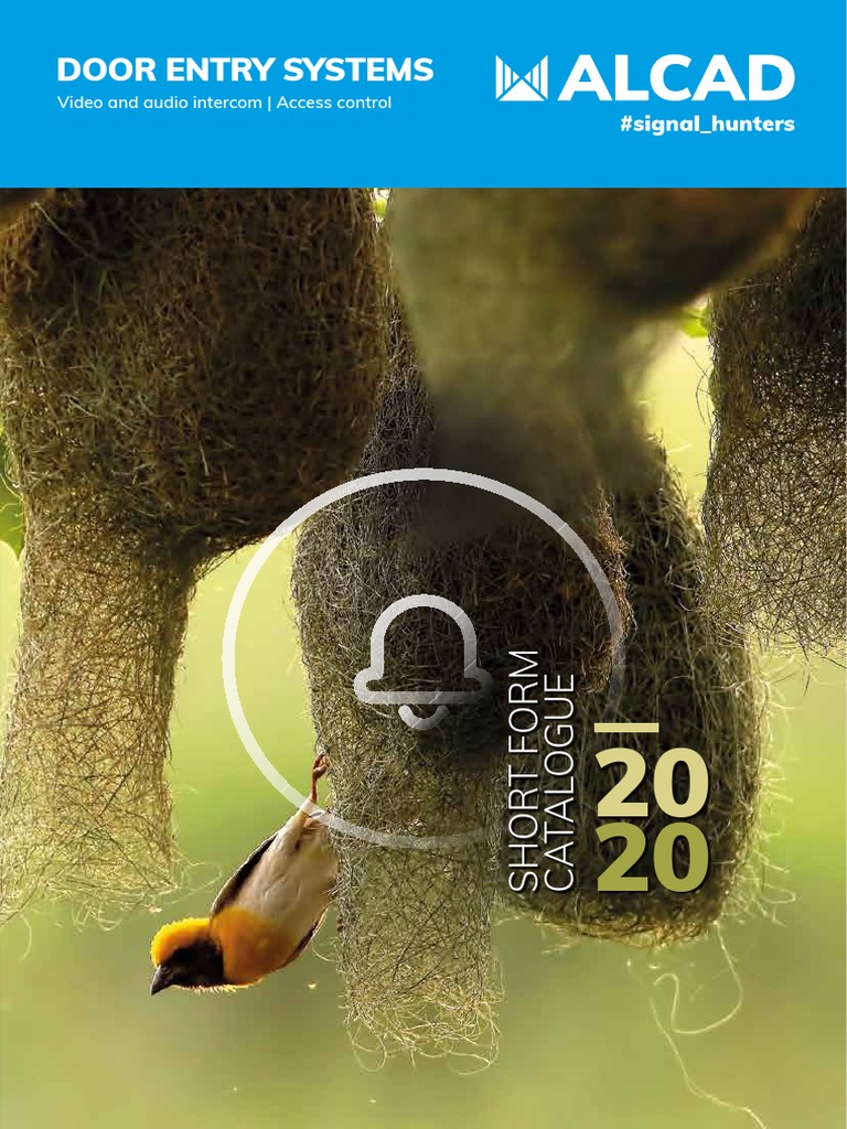 Alcad Intercom Catalouge | PDF | Coaxial Cable | Equipment