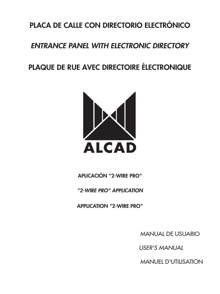 Alcad Intercom User Manual | PDF | Archivo de computadora | Ventana ...