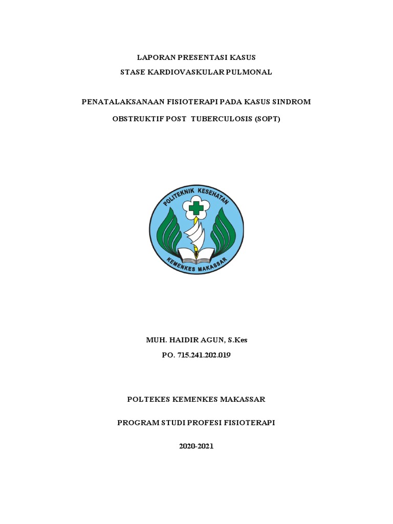 M.Haidir SOPT BBKM | PDF | Pengembangan Diri | Kesehatan Holistik