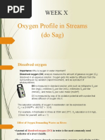 Oxygen Sag Curve | PDF | Transparent Materials | Gases