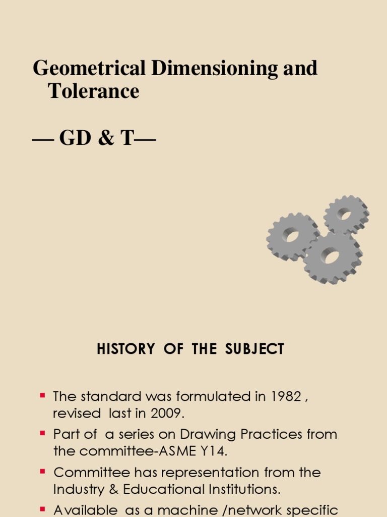 GD&T12 | PDF | Engineering Tolerance | Geometry