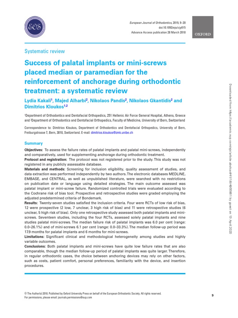 Cjy 015 | PDF | Dental Implant | Randomized Controlled Trial