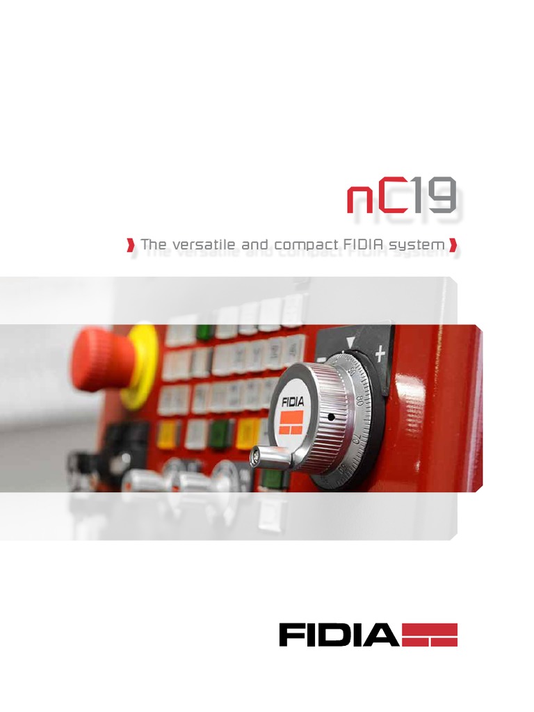 The Versatile and Compact FIDIA System | PDF | Machining | Numerical ...