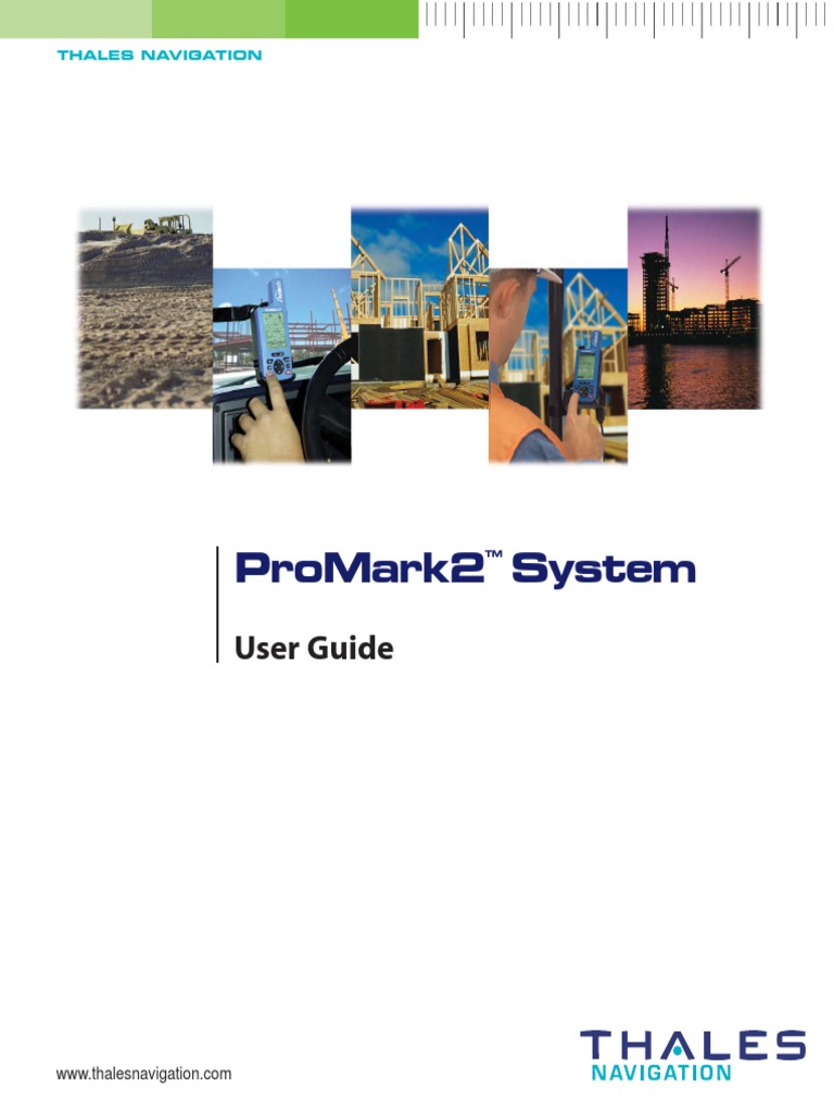 PRF Geog Ashtech ProMark2 Manual en | PDF | Surveying | Implied Warranty