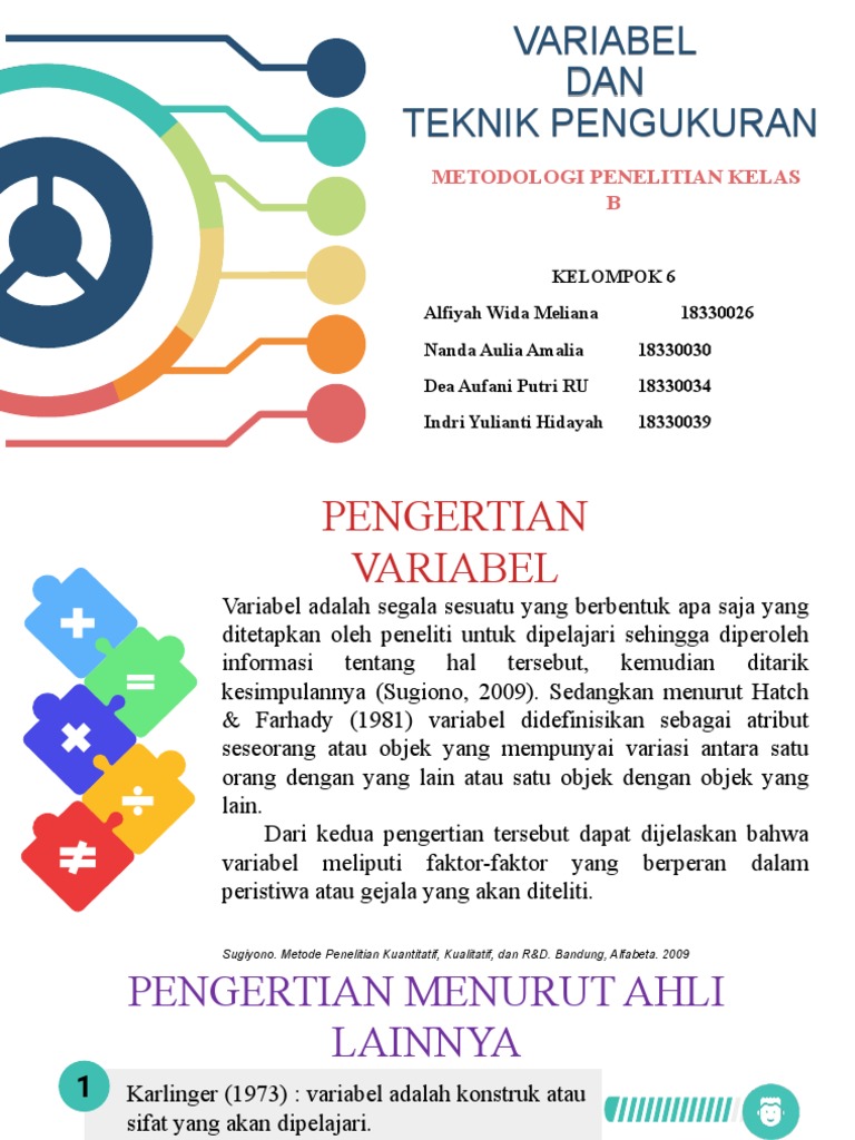 METOPEN - Variabel Dan Teknik Pengukuran FIX | PDF