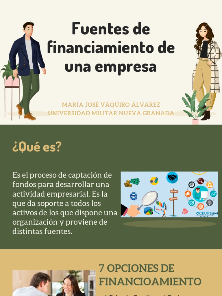 Fuentes De Financiamiento De Una Empresa Descargar Gratis Pdf