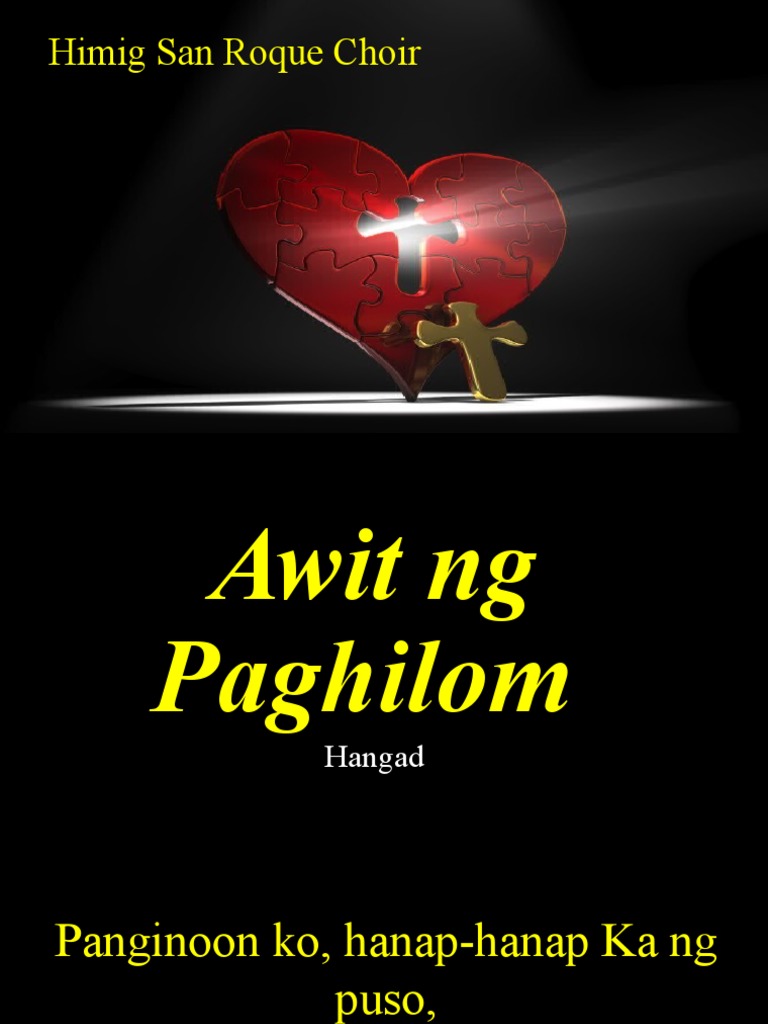 Awit NG Paghilom | PDF