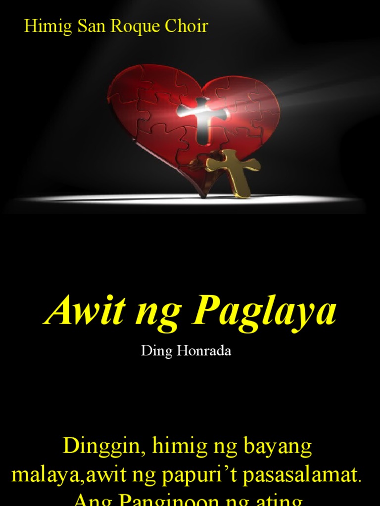 Awit NG Paglaya | PDF