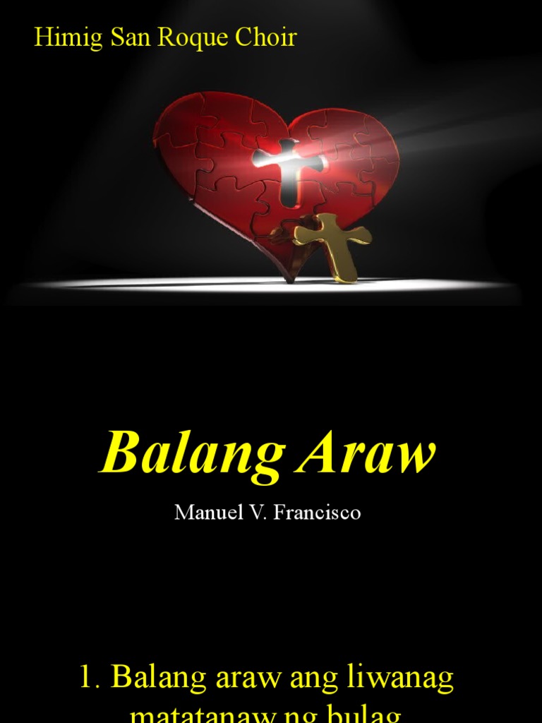 Balang Araw (Manuel v. Francisco) | PDF